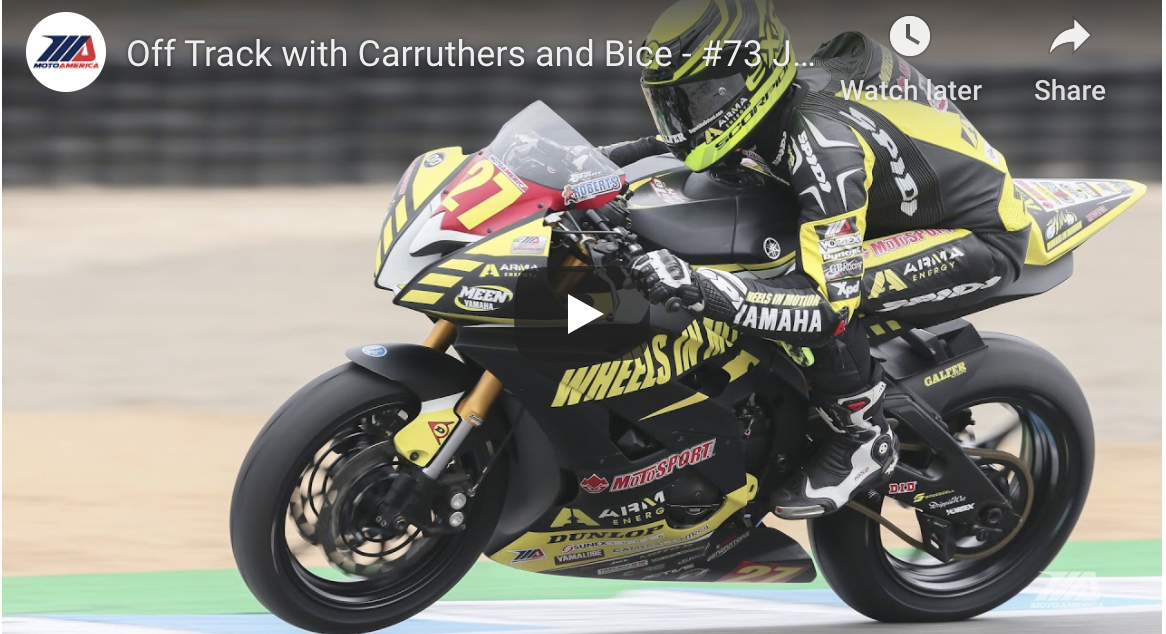 Off Track Podcast With America's GP Hope Joe Roberts - MotoAmerica