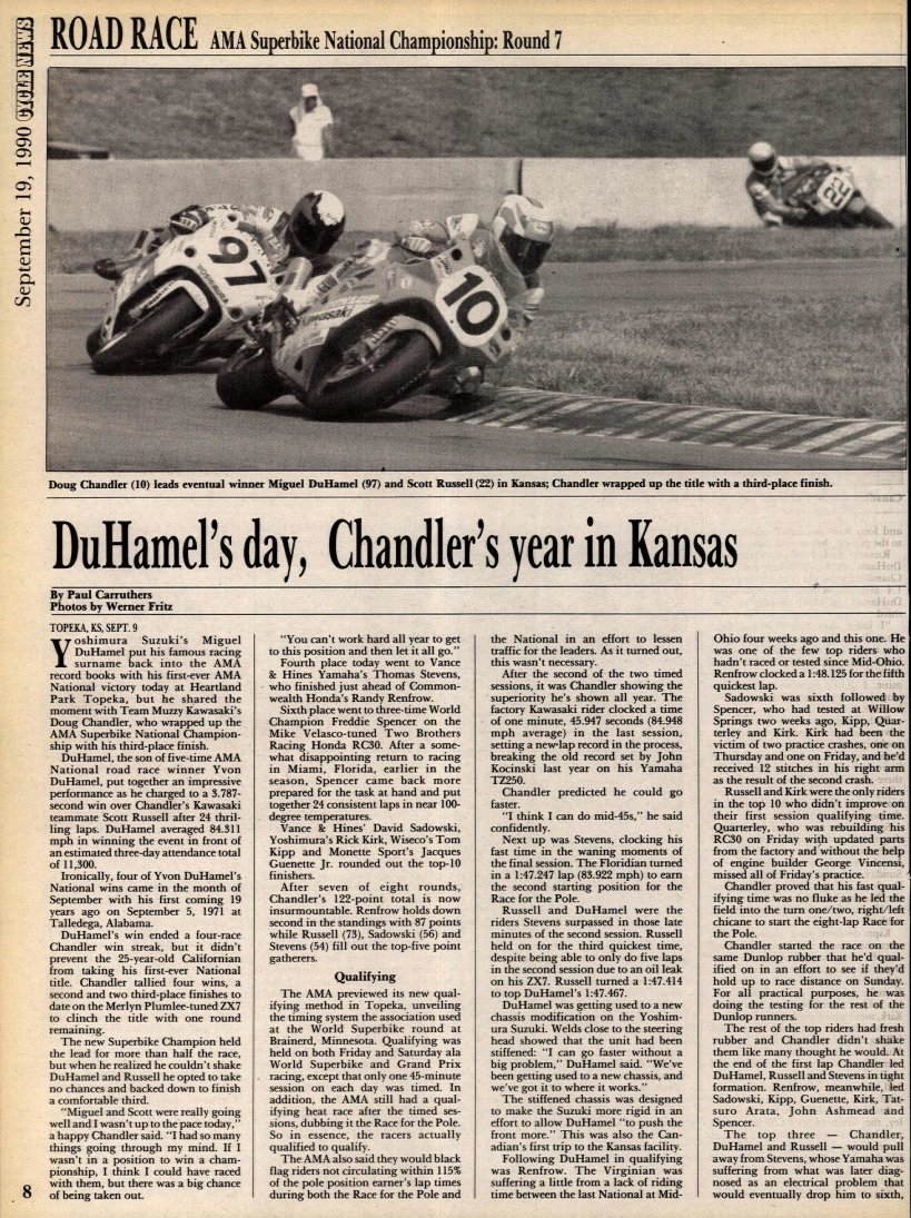 21 In ’21: Doug Chandler, The Last Of The Dirt Trackers – MotoAmerica